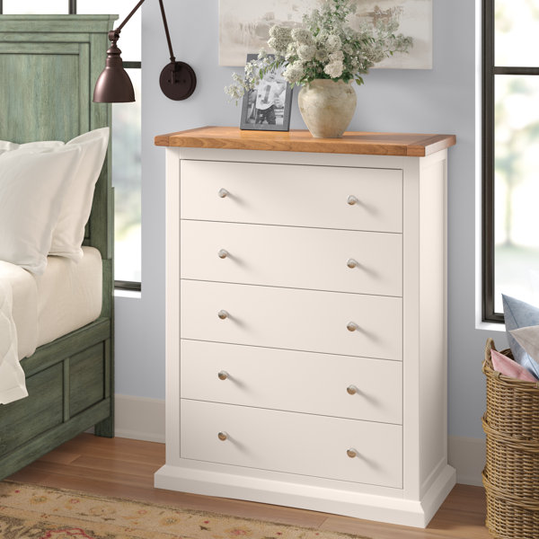 Three Posts Galen 5 Drawer 90Cm W Solid Wood Chest Of Drawers & Reviews ... Three Posts Galen 5 Drawer 90Cm W Solid Wood Chest Of Drawers & Reviews ...